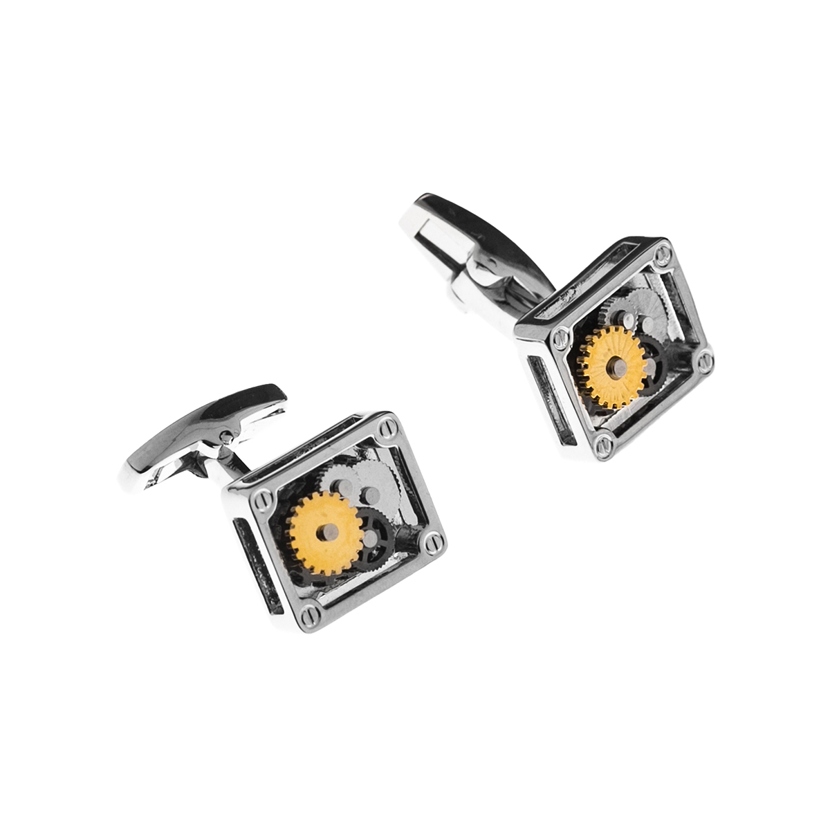 VNC CUFFLINKS CLOCK MECHANISM - Type Center