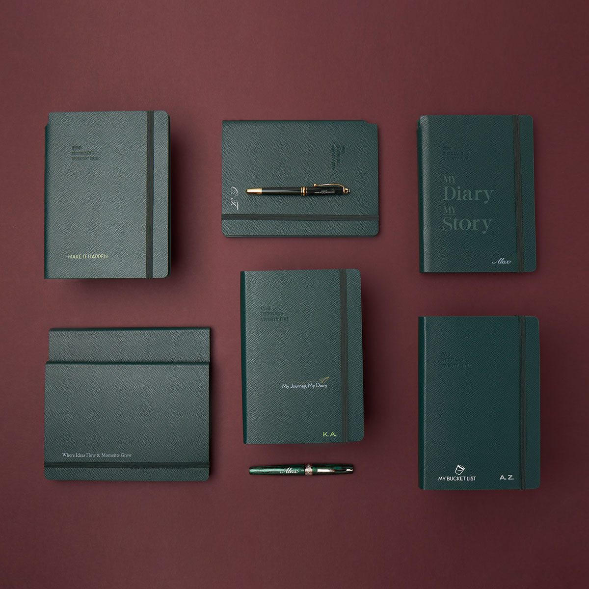 TYPE CENTER OLD ΒΟΟΚ 365 ΣΗΜΕΙΩΜΑΤΑΡΙΟ Α5 MID-SIZE ( 14 X 20.5 ) GREEN ...